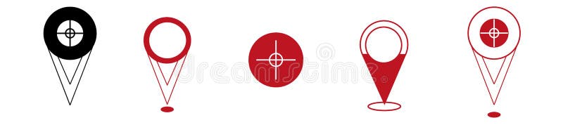 Maps pin stock illustration. Illustration of graphic - 239673368