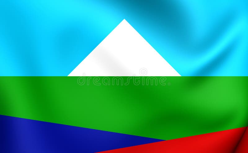 Mapuche Flag of Pehuenche Territory Stock Illustration - Illustration ...