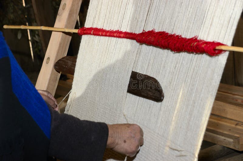Mapuche loom stock photo. Image of work, craftsman, loom - 37887854