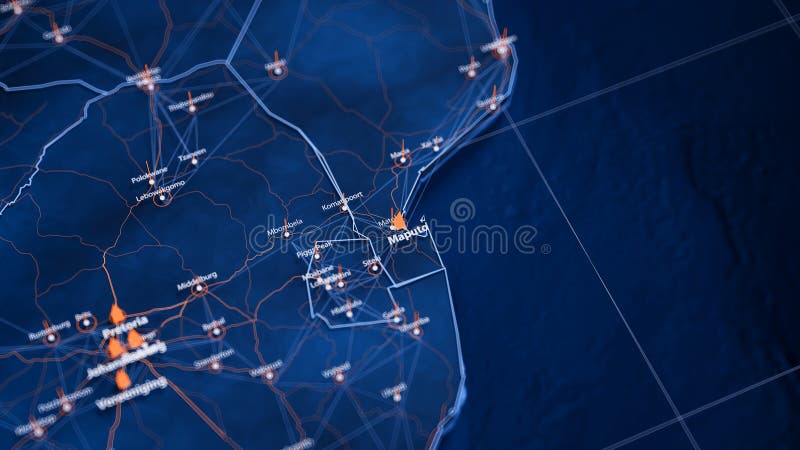 Mozambique Infographic Map Stock Illustrations – 299 Mozambique ...