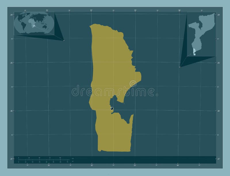 Maputo, Mozambique. Solid. Capital Stock Illustration - Illustration of ...