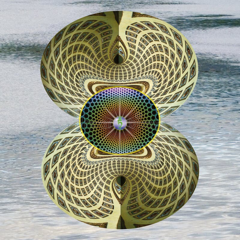 Symbolic mandala number 8 stock illustration. Illustration of mandala ...