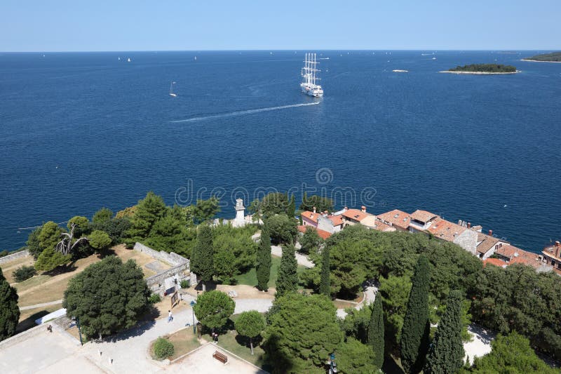 Mar adriático, Croatia imagen de archivo. Imagen de barco - 15623543