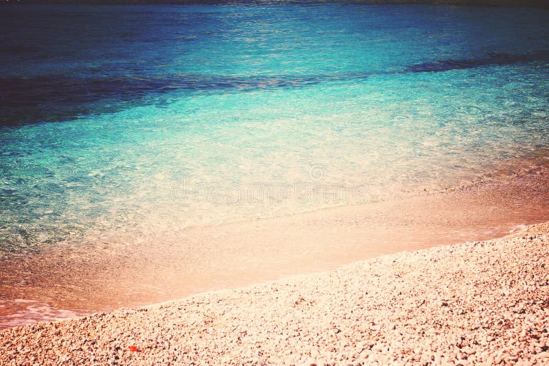 Mar Azul Claro Perfecto, Textura, Agua Transparente, Copyspace Foto de ...