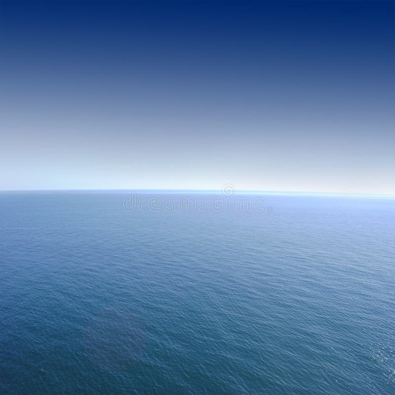 Mar azul y cielo perfecto imagen de archivo. Imagen de caribe - 41300399