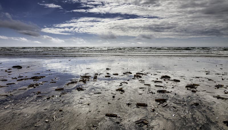 Mar de Wadden, Dinamarca imagen de archivo. Imagen de escena - 11226727