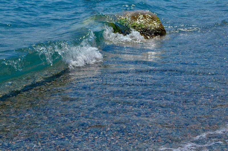 Mar Nero immagine stock. Immagine di onde, bello, raggi - 59738605