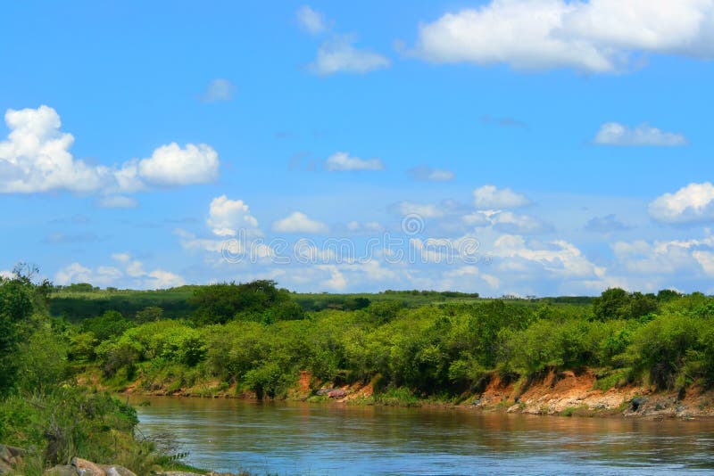 Rio Grande-de Grens Van Riviertexas Mexico Stock Foto - Image of berg ...
