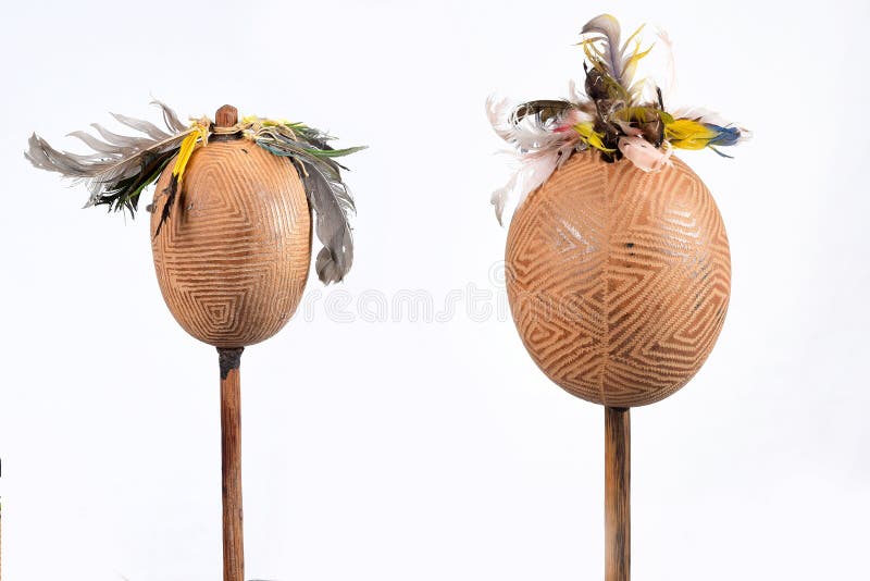 Maraca Percussion Instrument Cascara Indigenous Handmade Instrument ...