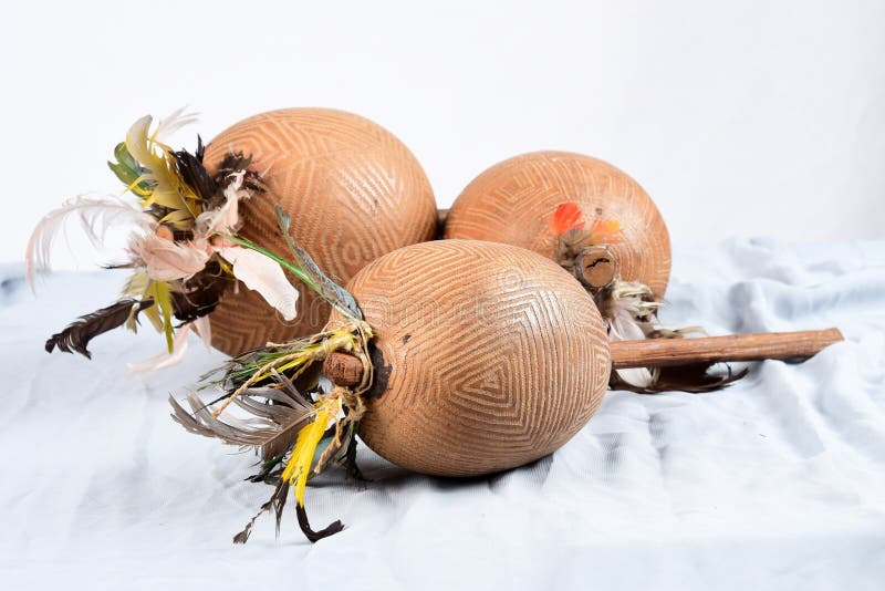 Maraca Percussion Instrument Cascara Indigenous Handmade Instrument ...