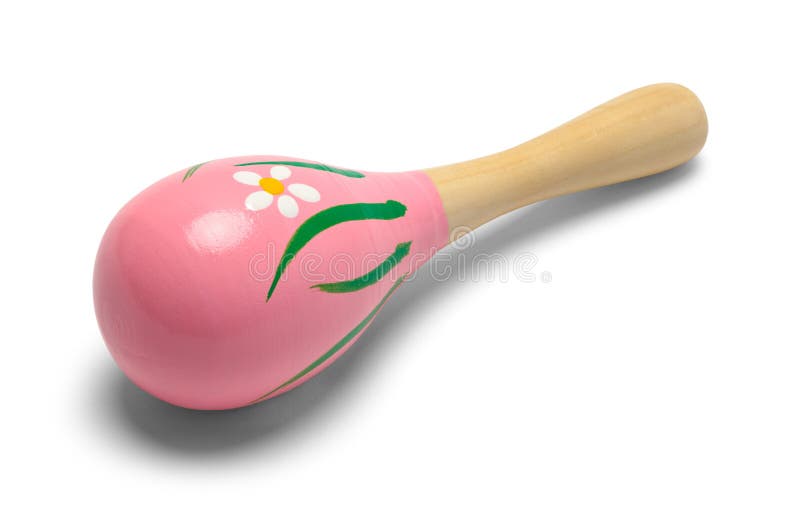 A single maraca stock image. Image of mexico, green, maraca - 7890155