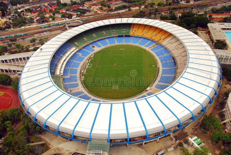 Maracana Stadium stock image. Image of biggest, leisure - 3771451