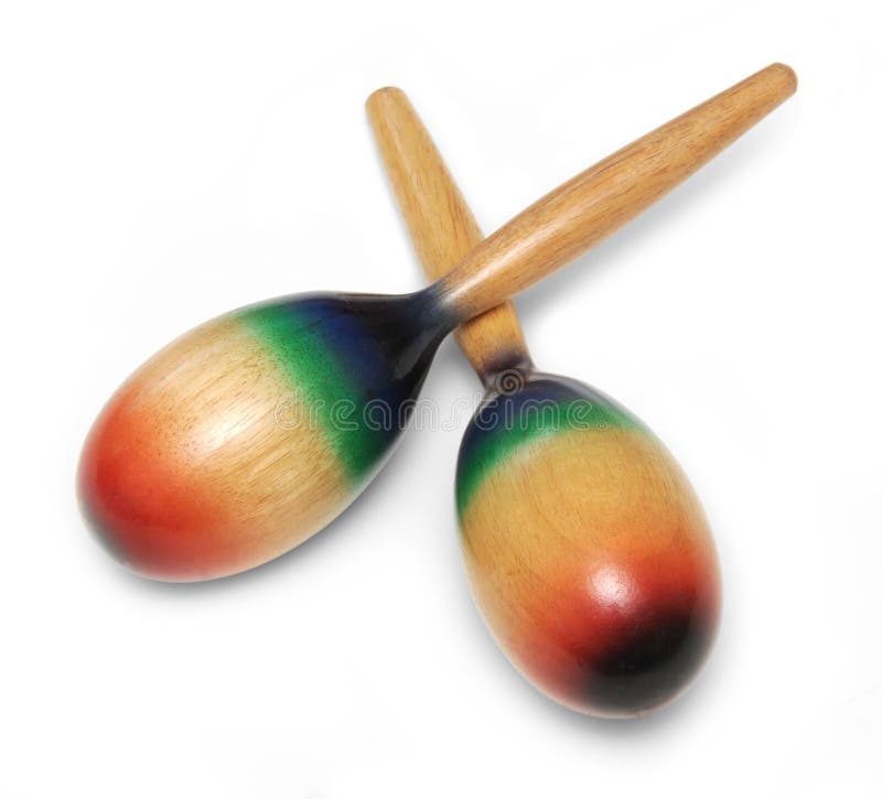 Two Maracas stock photo. Image of symbols, maraca, vertical - 43787928