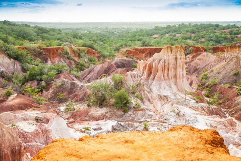 Marafa Canyon - Kenya stock image. Image of outdoor, formation - 27241839