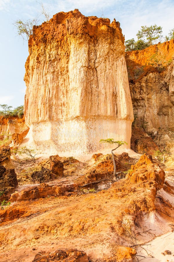 Marafa Canyon - Kenya stock photo. Image of erosion, tourism - 27357812