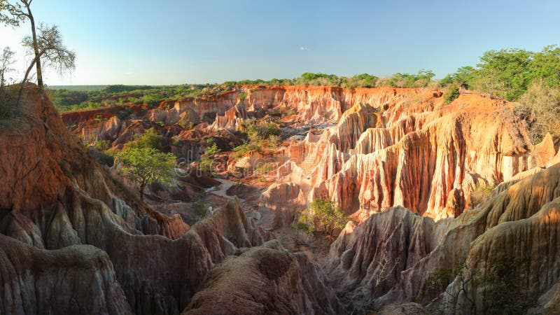 The Hell S Kitchen, Marafa Canyon, Kenya Stock Photo - Image of malindi ...