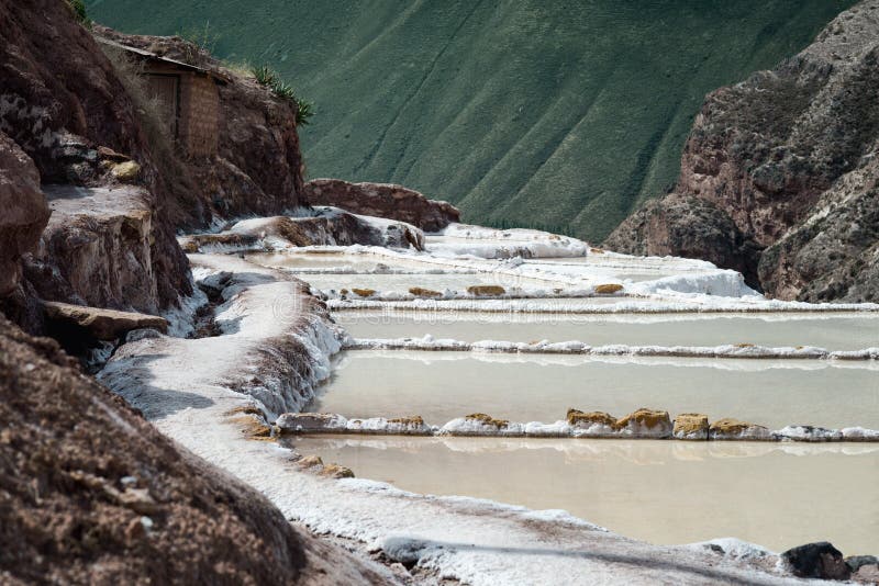 The Maras Salt Ponds Located at the Peru`s Sacred Valley Editorial ...