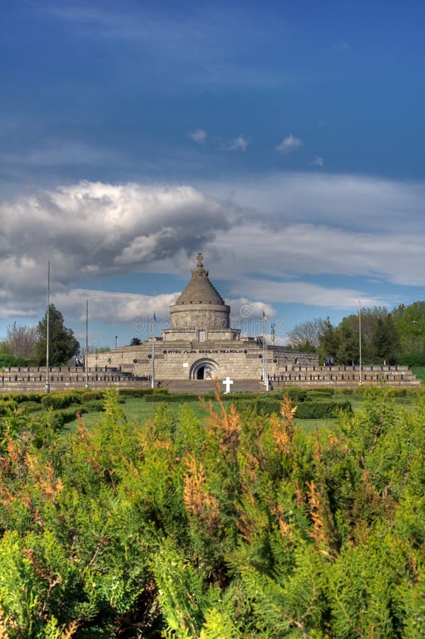 Mausoleum of Marasesti stock image. Image of romania, domes - 4964257