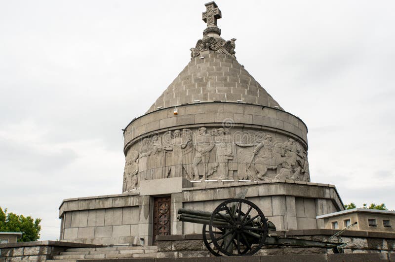Marasesti mausoleum stock photo. Image of mortar, cannon - 40937756