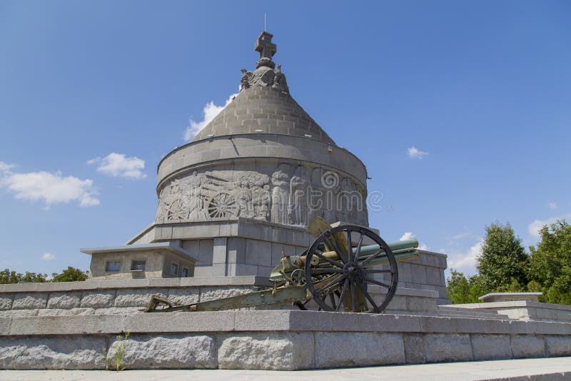 Visiting the Heroes Mausoleum from Marasesti Stock Photo - Image of ...