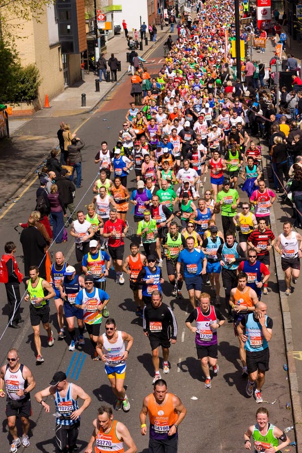 Marathon editorial stock photo. Image of person, active - 24490973