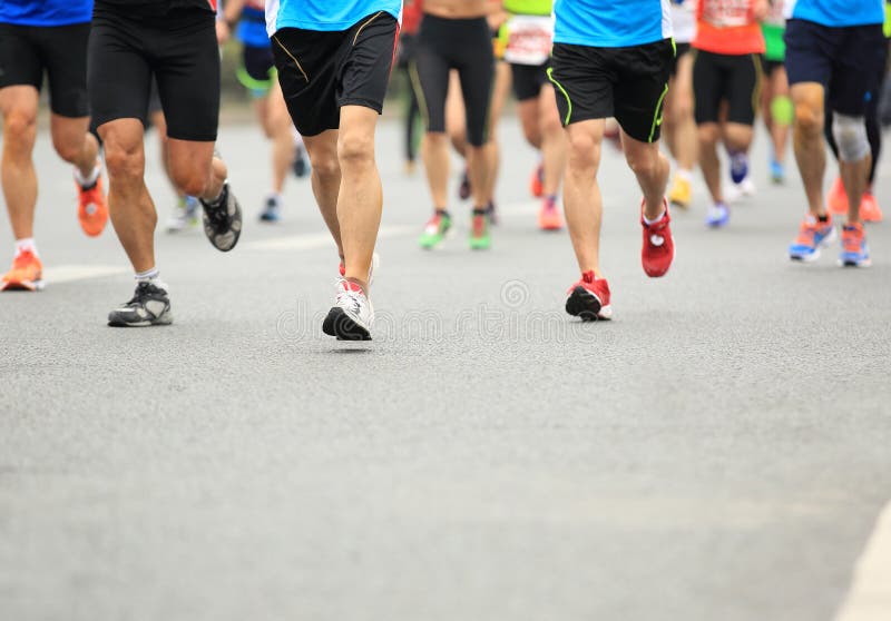 Marathon athletes running stock photo. Image of action - 47929558