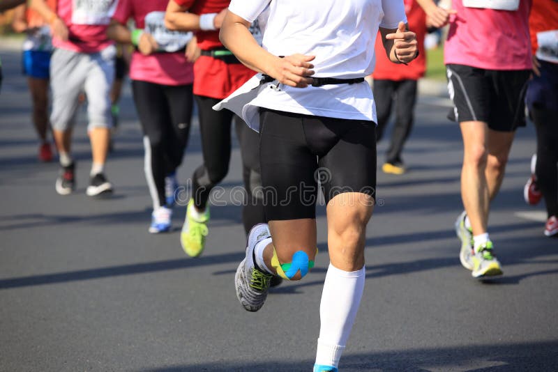 Marathon athletes running stock photo. Image of athletic - 50682386