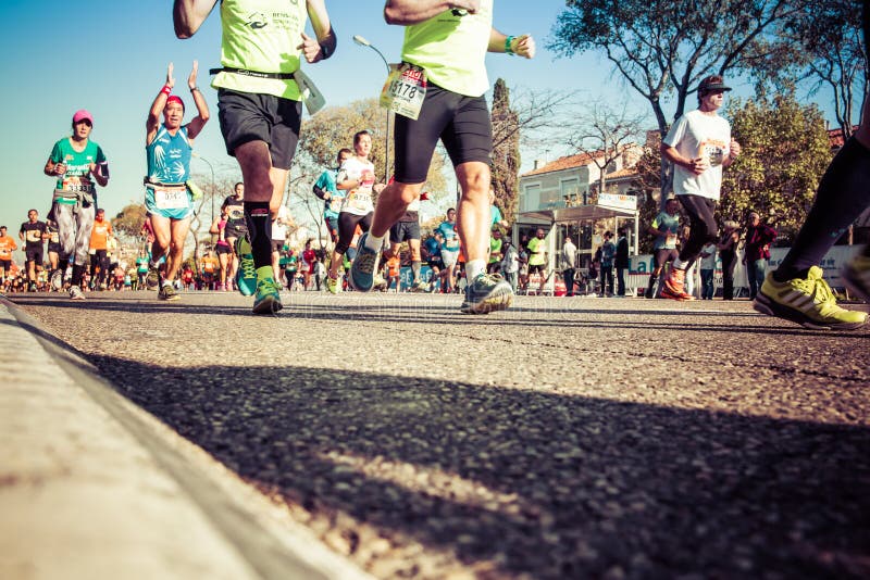 Marathon France editorial photo. Image of trail, fitness - 84730231