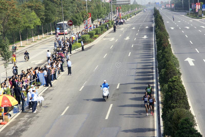 Marathon game editorial stock image. Image of international - 21010664