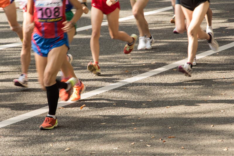 Marathon stock image. Image of jogging, sport, move, endurance - 35340477