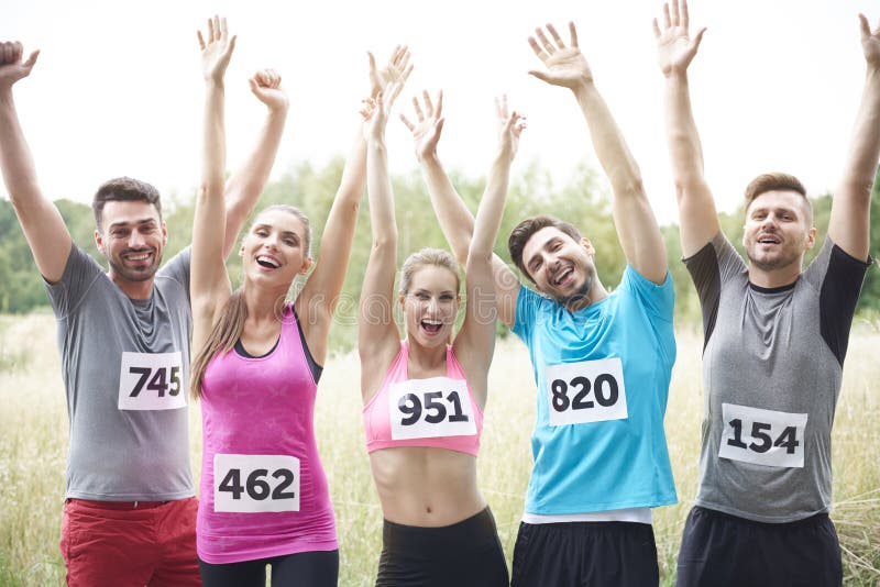 Marathon stock image. Image of competitive, people, looking - 90035985