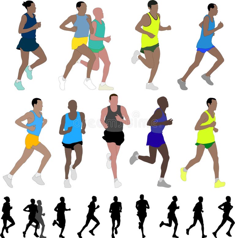 Olympic Runners Men Stock Illustrations – 28 Olympic Runners Men Stock ...