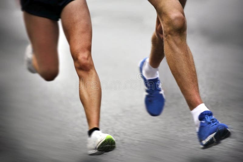 Marathon runners stock photo. Image of build, success - 19681462
