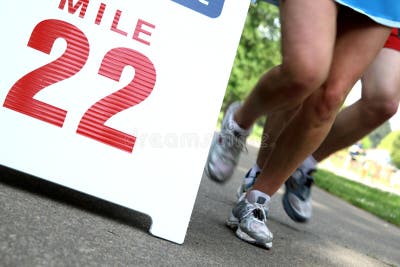Marathon Mile Marker Stock Photos - Free & Royalty-Free Stock Photos ...