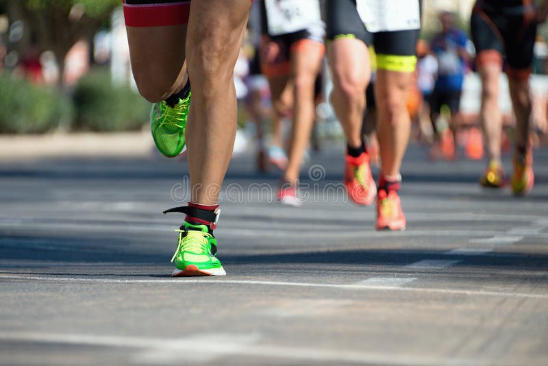 Marathon runners stock image. Image of strength, healthy - 62394905