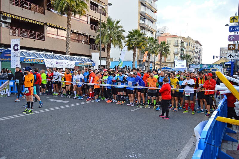 Marathon Start and Finish Line Editorial Stock Image - Image of africa ...