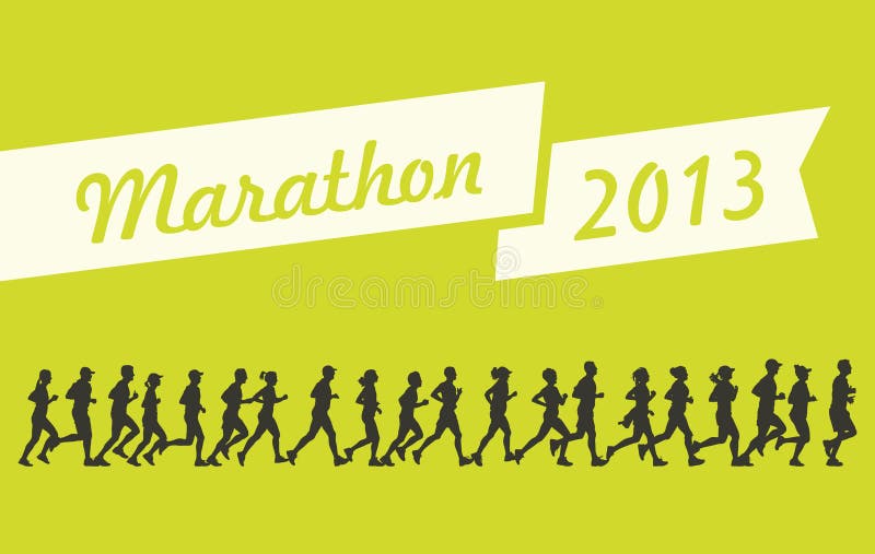 Marathon 2013 stock vector. Illustration of pattern, backgrounds - 33800789