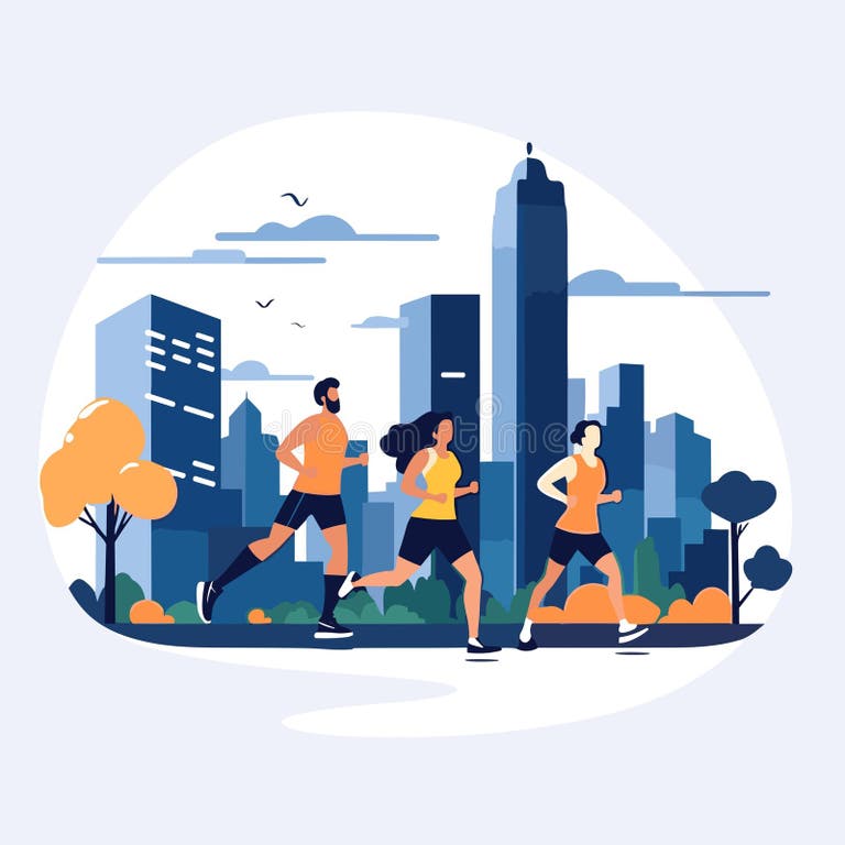 Marathon Vector Flat Minimalistic Isolated Illustration Stock Vector ...