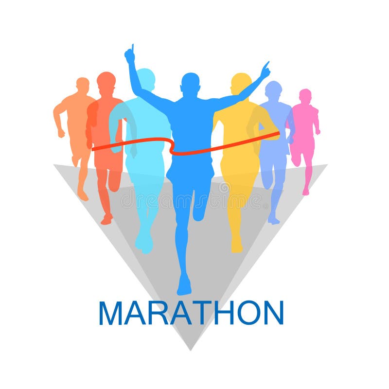 Marathon Winner Stock Illustrations – 5,811 Marathon Winner Stock ...
