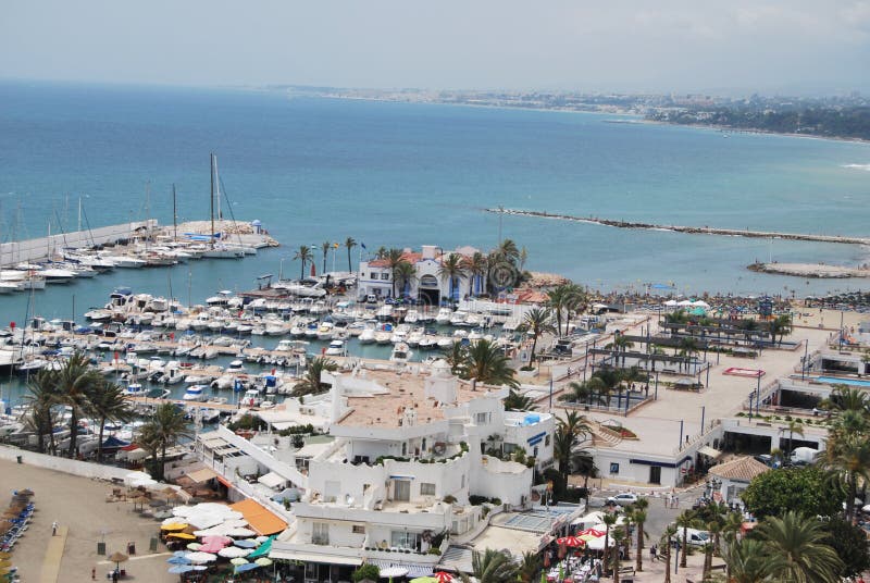 Marbella Harbour stock photo. Image of focus, recreation - 50911480