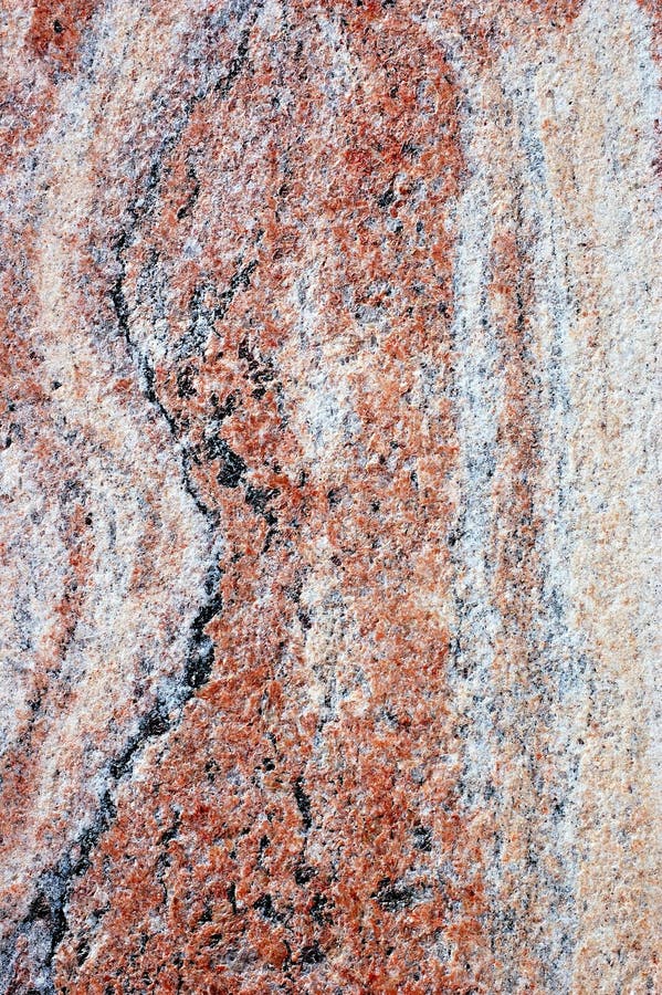 Orange Numidian Sanguine Marble, Cracks Full Frame Stock Photo - Image ...
