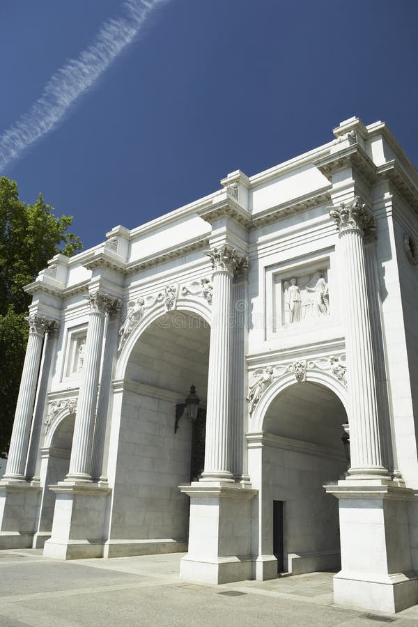 Marble Arch, London, England Stock Image - Image of triumphal, landmark ...