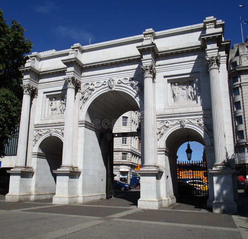 Marble Arch editorial stock photo. Image of bretagna - 58436223