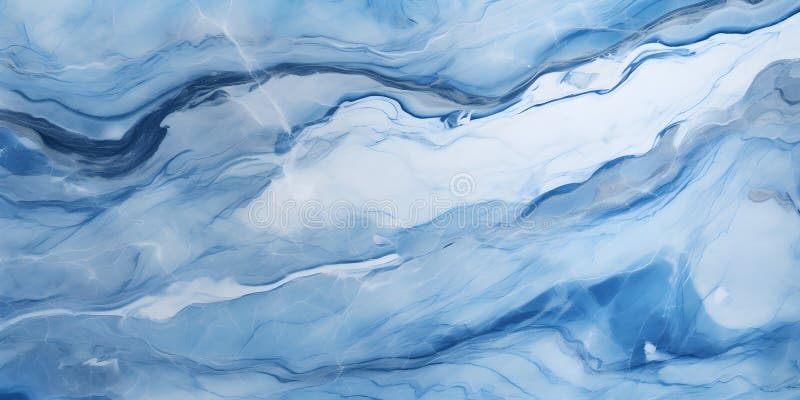 Blue Marble Background. Abstract Blue Background with Marble Texture ...