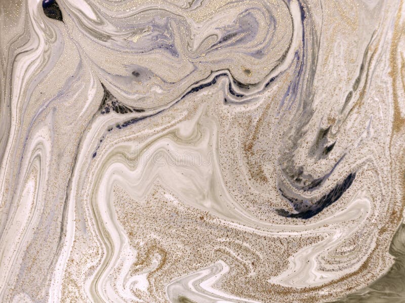 Marble Background with Golden Powder. Stock Illustration - Illustration ...