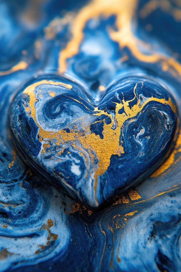 Marble Background Texture and Marble Heart .Selective Focus Stock Image ...