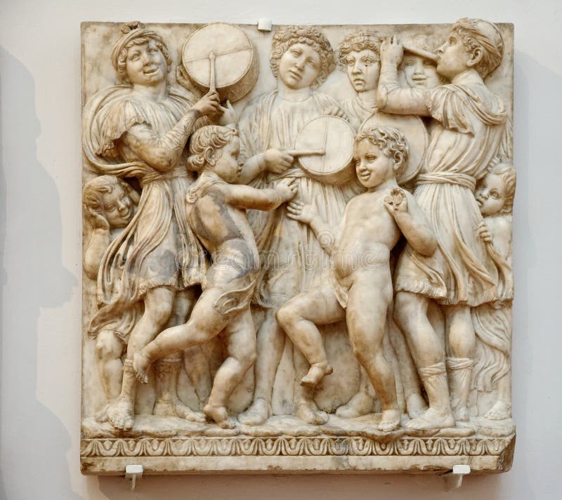 Marble bas-relief stock photo. Image of tuscany, statue - 11364598