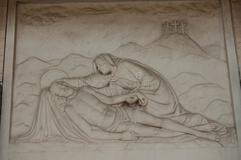 Marble bas-relief stock image. Image of square, ancient - 234110065