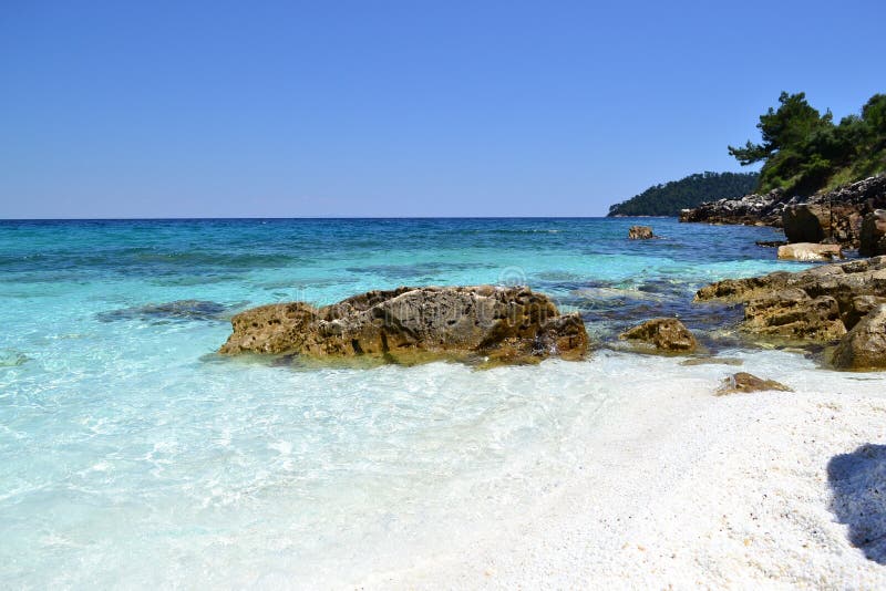 Marble Beach - Rocky Shore 4 Stock Image - Image of ocean, blue: 42103197