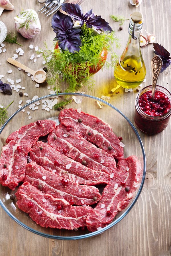 Marble beef stock photo. Image of pepper, cowberry, cranberry - 55976710